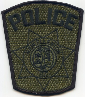 NEW ELLENTON SOUTH CAROLINA subdued green POLICE PATCH | eBay