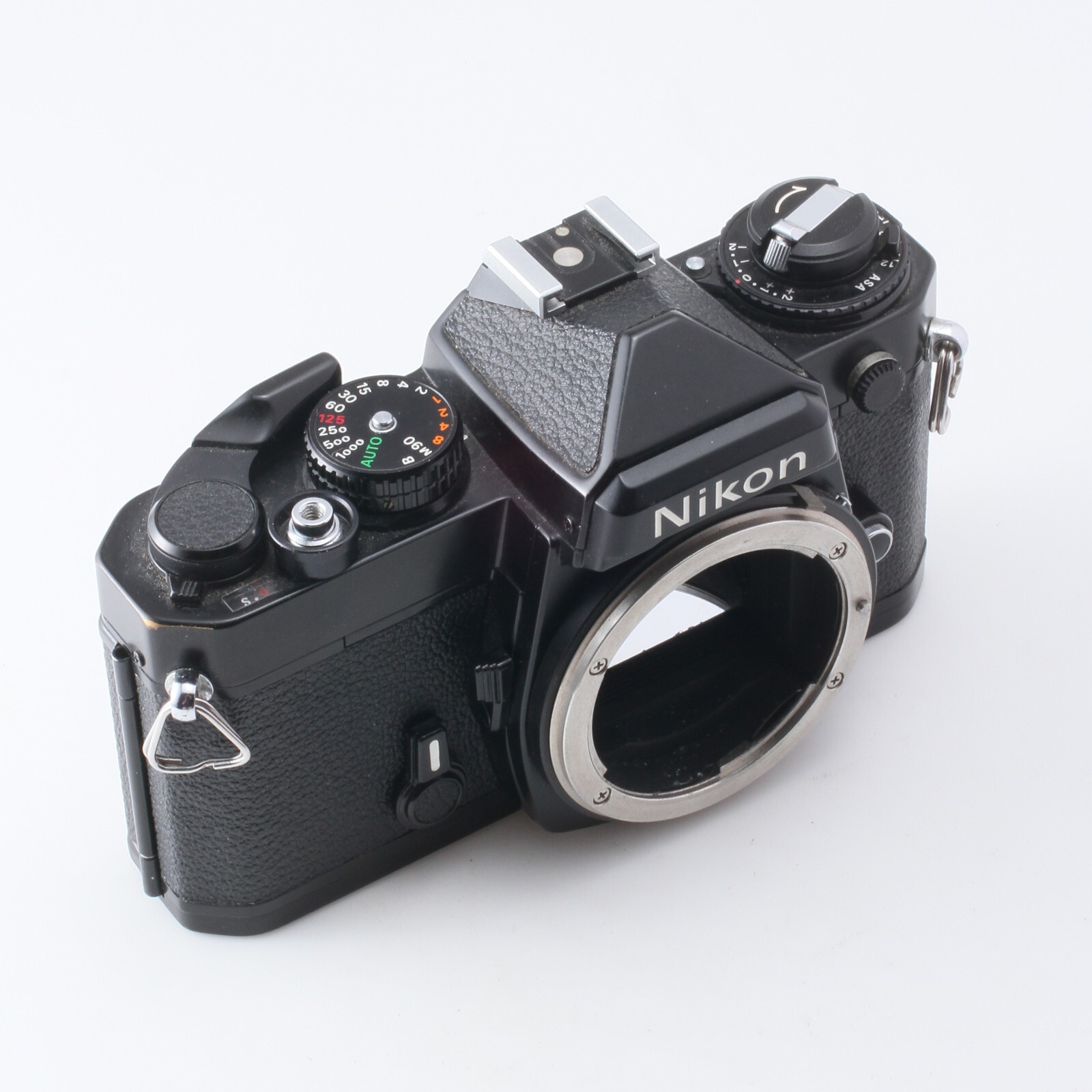 【MINT】Nikon FE Black 35mm Body Film Camera No.3677028 Tested OK from ...