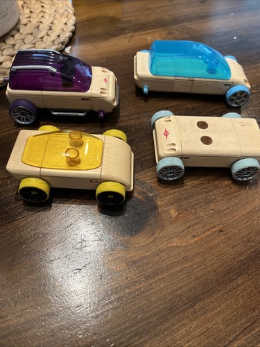 2007 Wooden Mini Car Toy By Calello Model C9 Without Box 4 Lot 3 Are ...
