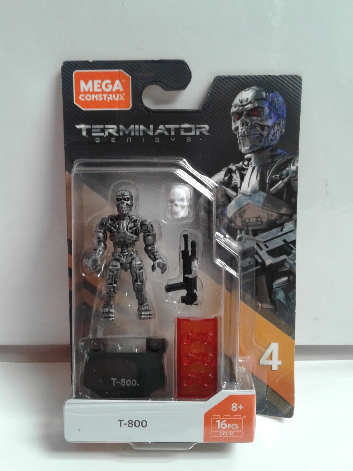 Mega Construx Terminator Genisys T-800 GCL95 2018 Series 4 | eBay