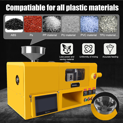 1500W Mini Desktop Injection Molding Machine For PP ABS Plastic Making ...