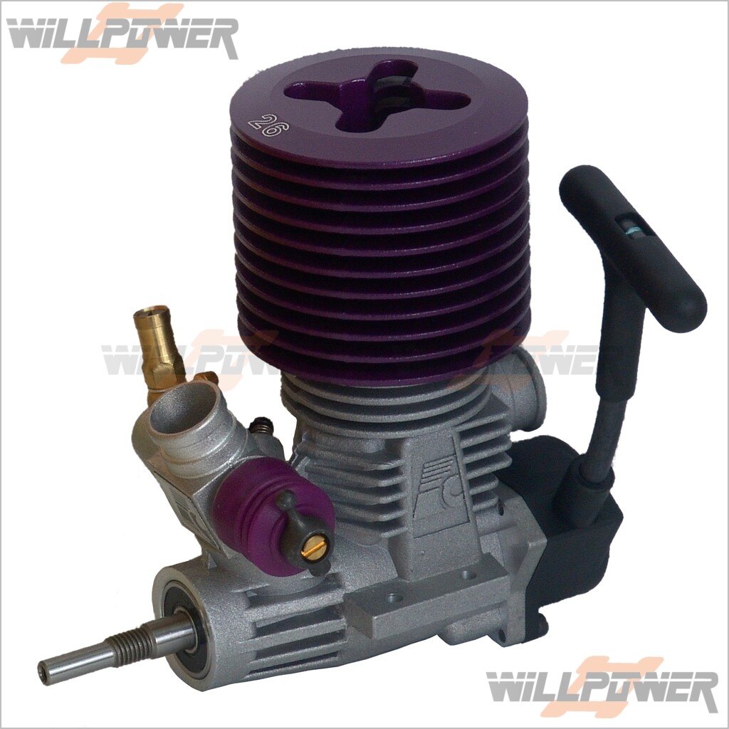 FC 26R Pull Start Engine #E-2601 (RC-WillPower) Nitro Gas Power Force ...
