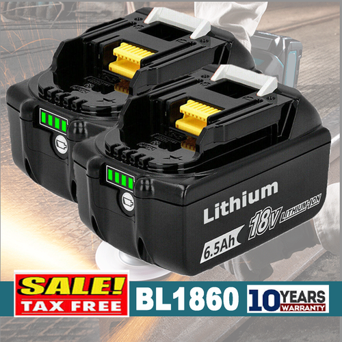 2PACK For Makita BL1815 BL1820 BL1830 6.5Ah 18V LXT Lithium-Ion Cordless Battery | eBay