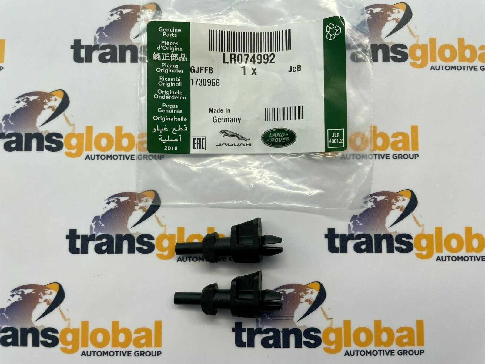 Parcel Shelf Rope Pivot x2 for Range Rover Evoque GENUINE LR LR074992 ...