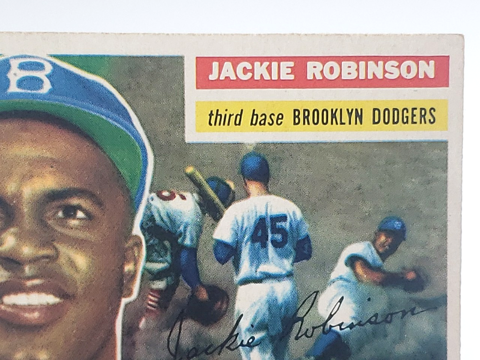 1956 Topps Jackie Robinson #30 Brooklyn Dodgers | eBay