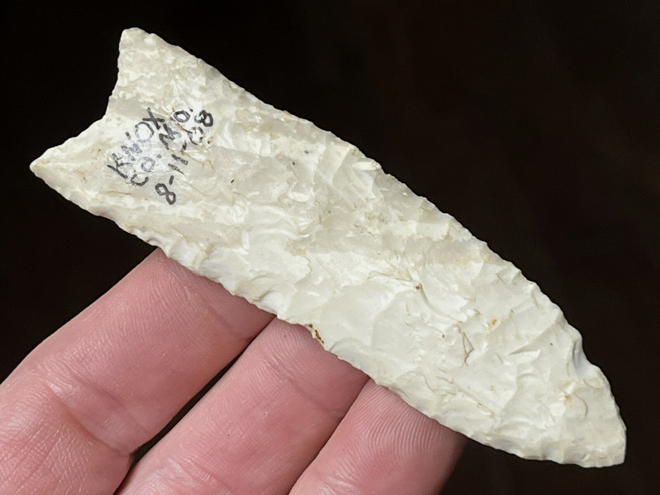 EXCEPTIONAL PALEO PLAINVIEW POINT MISSOURI AUTHENTIC ARROWHEAD ARTIFACT ...