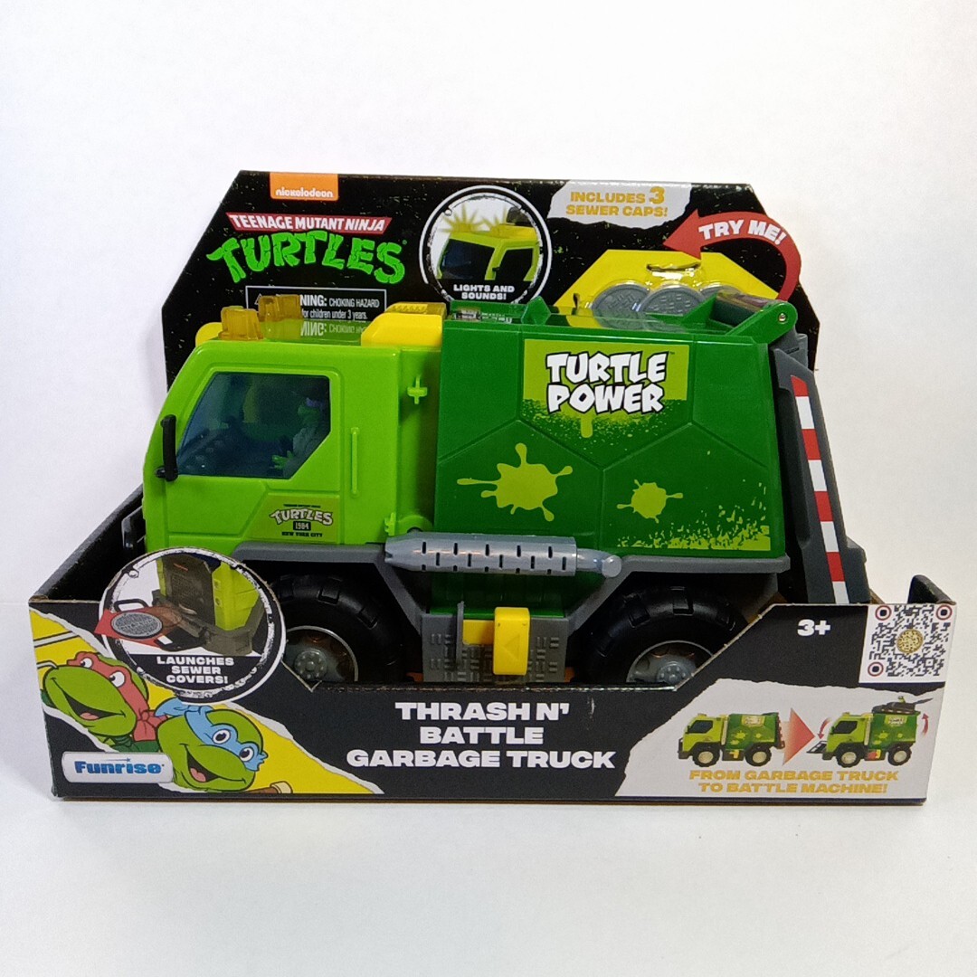 New Teenage Mutant Ninja Turtles Nickelodeon Thrash n' Battle Garbage ...