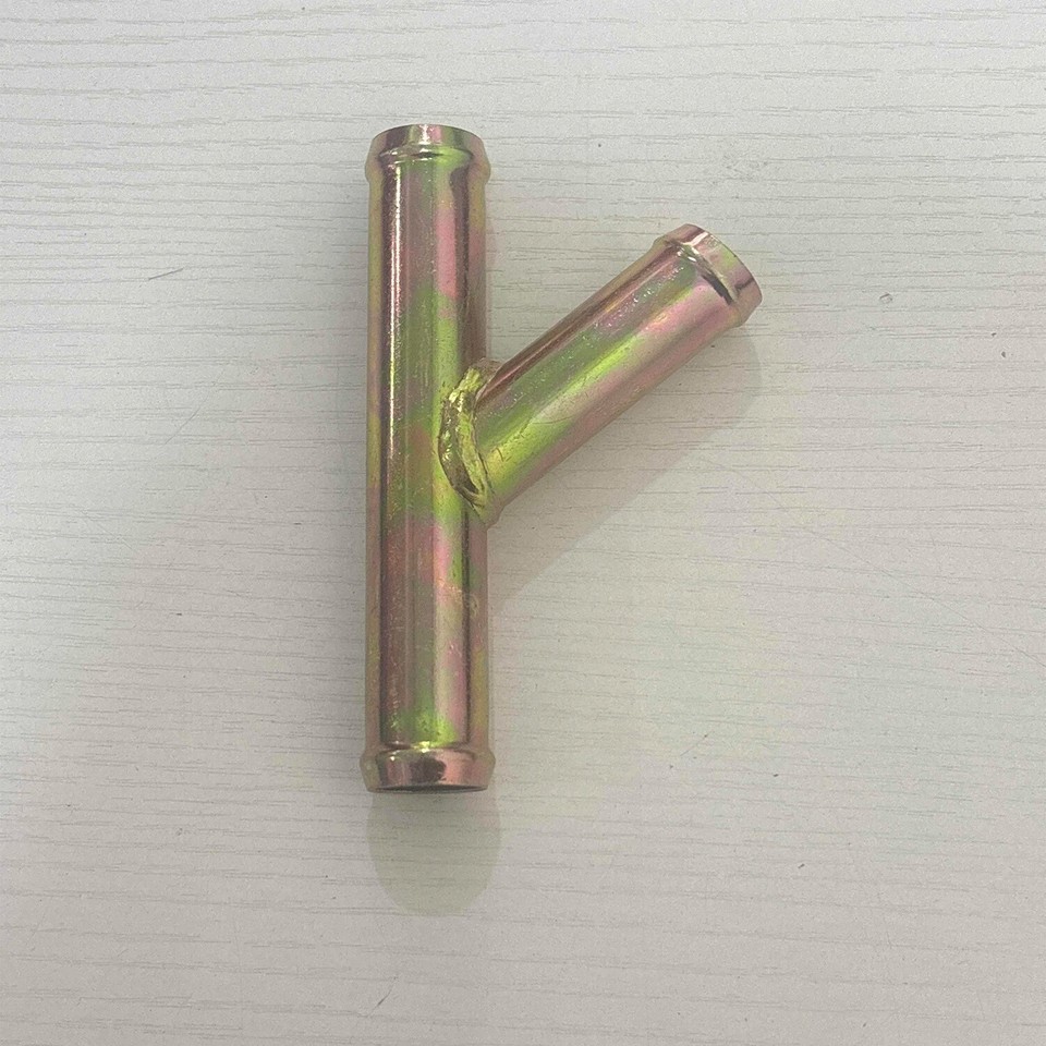 16mm 5/8" Y Wye in Heater Hose Fitting Adaptor Coolant Pipe Connector ...