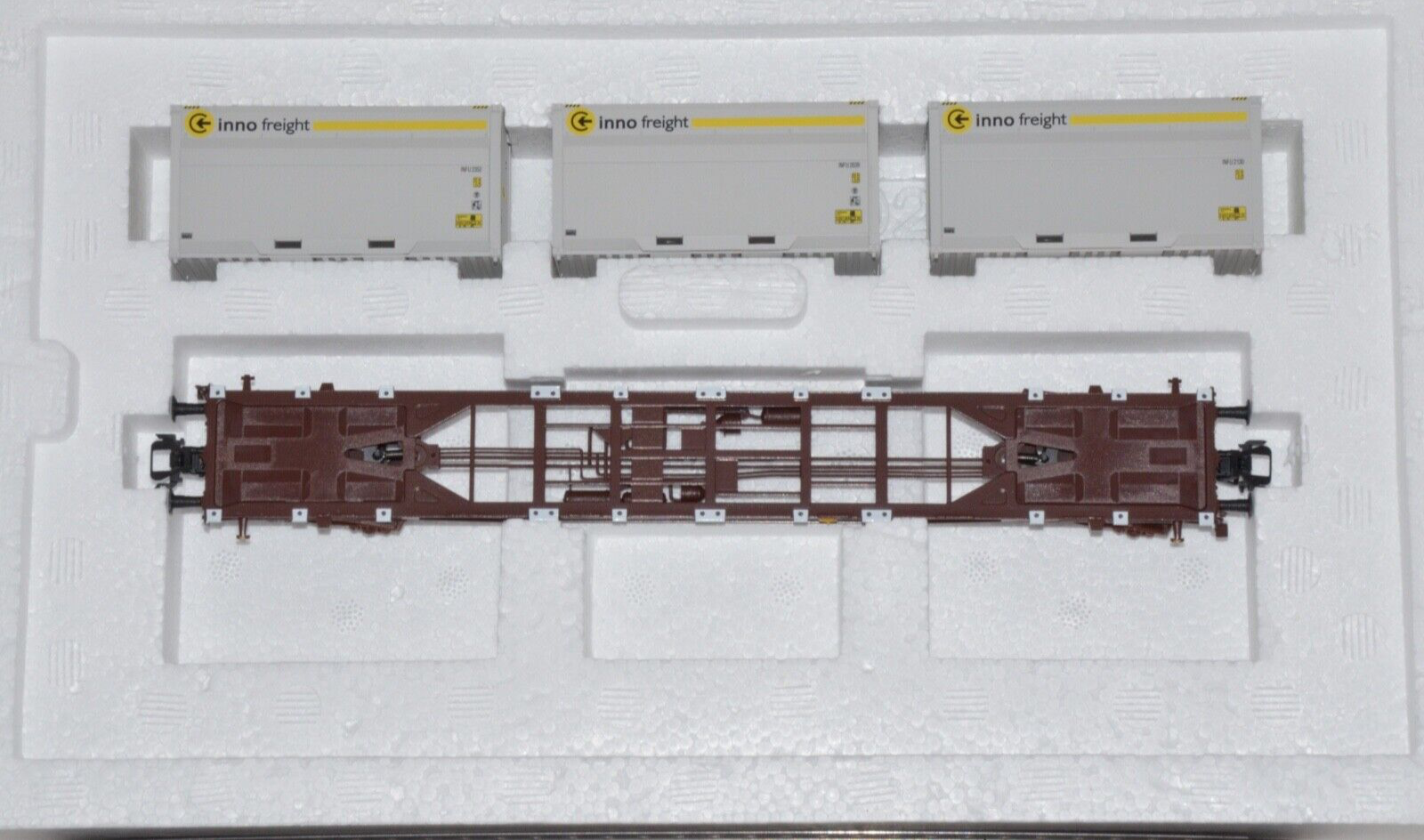 Marklin 47079-03 ÖBB Austrian Railways Flat Car w Inno Freight ...