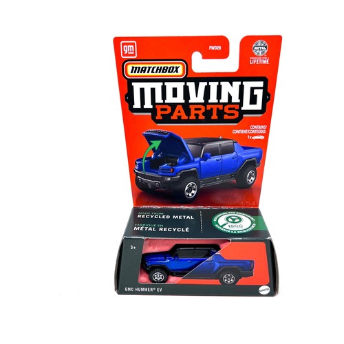 Matchbox Moving Parts GMC Hummer EV Blue 1:64 342976500468| eBay