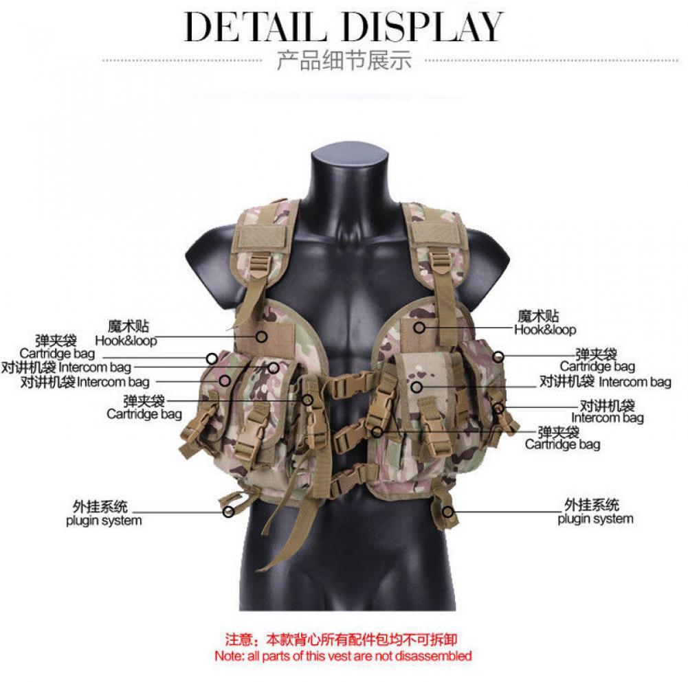 97 Seal Tactical Vest CQB LBV Modular Protective Hunting Vest 900D ...