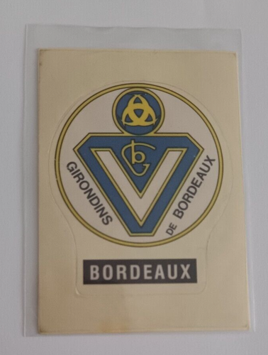 Image Sticker Vignette n°B Ecusson Badge Logo GIRONDINS BORDEAUX FOOT ...