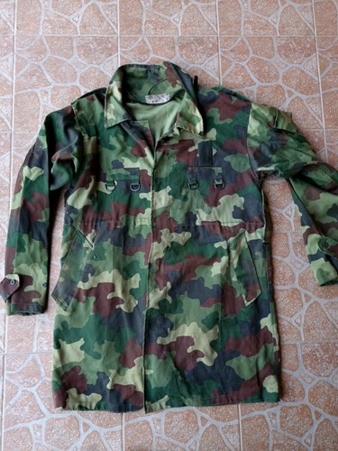 Yugoslavian army JNA m89 camouflage pattern jacket military serbia ...