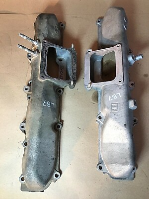 01 02 03 04 LB7 Driver and Passenger Intake Manifold Chevy GMC Duramax ...