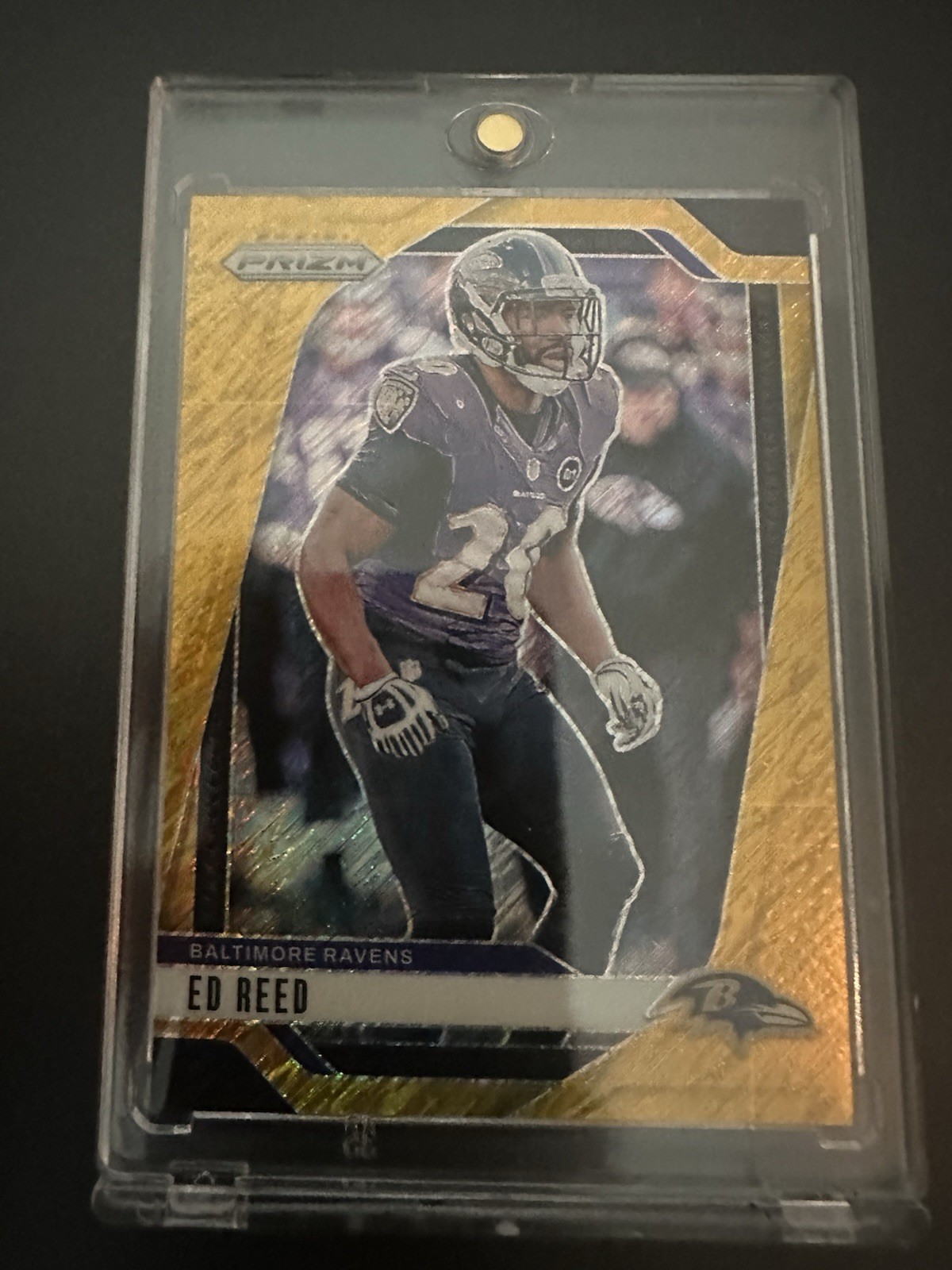 Ed Reed 2024 Prizm #27 Gold Shimmer /10 Price Guide - Sports Card Investor