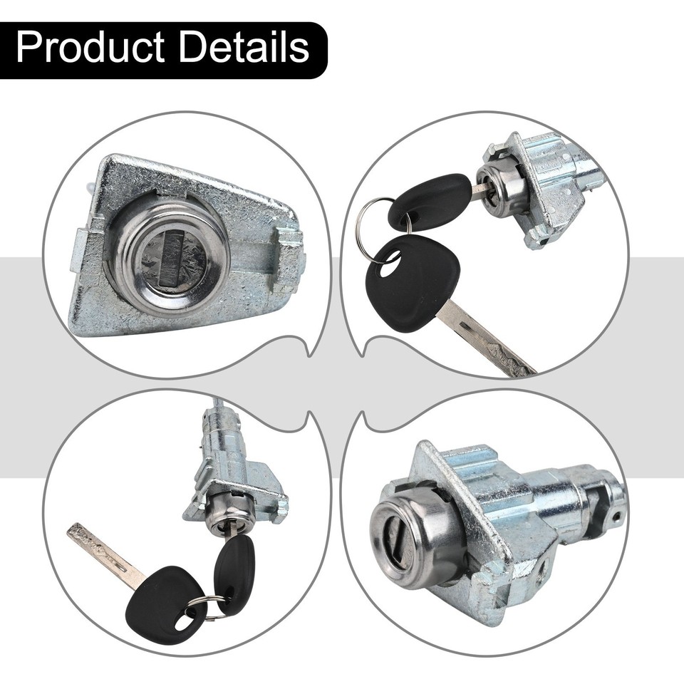 OEM Quality Door Lock Cylinder for KIA For Rio Left Driver Side and Key ...