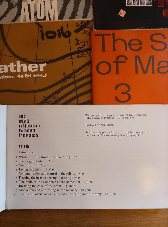 MAGAZINES - X9 Issues 1960s BBC Science Publications Science Pamphlets ...