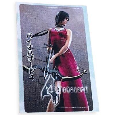 Sony PlayStation 2 PS2 Resident Evil Biohazard 4 Ada Wong Memory Card ...