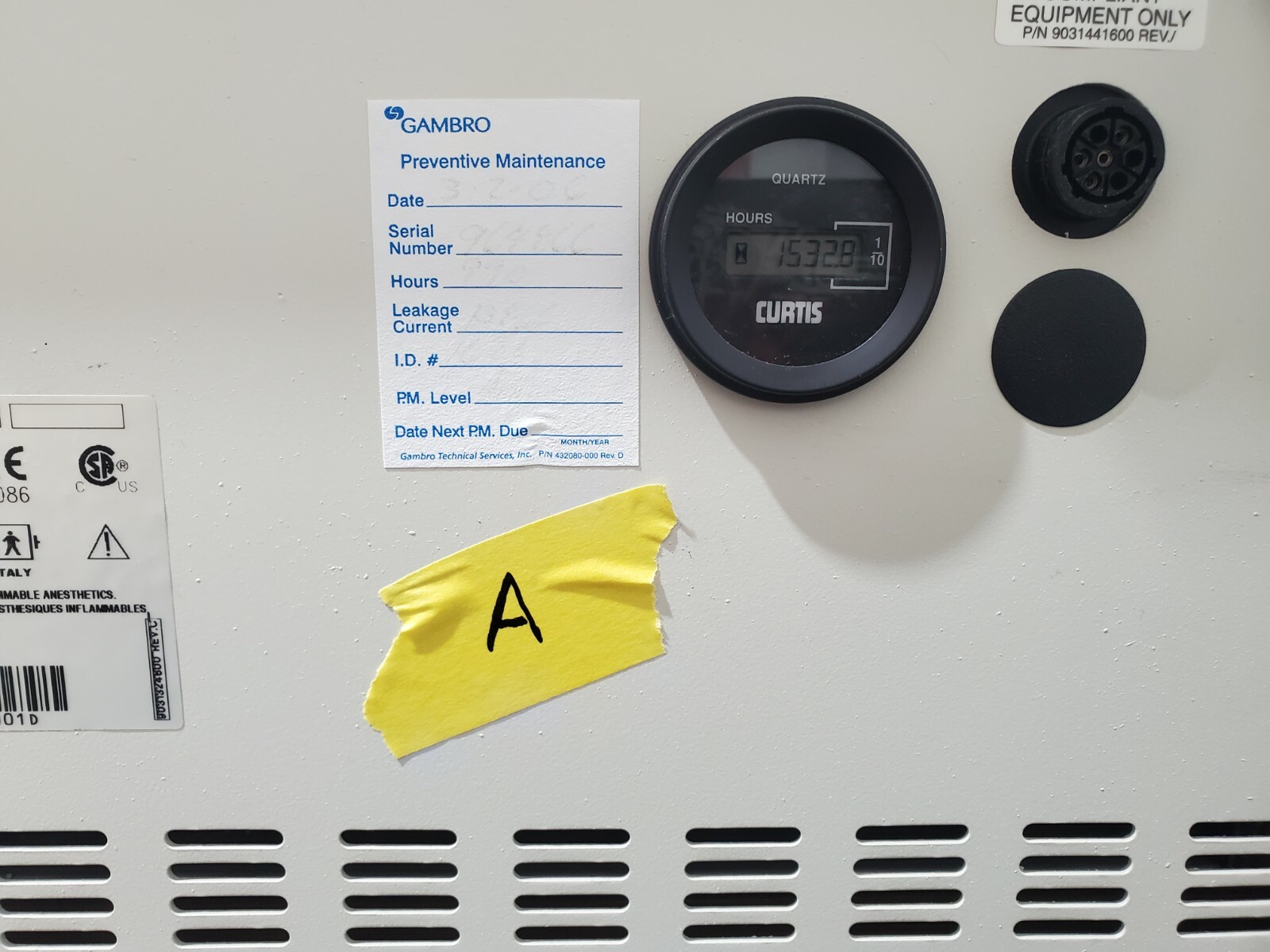 Gambro Prisma Dialysis Machine 01800001D 1532 HOURS | eBay