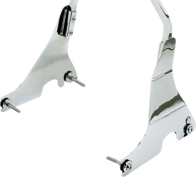 HARDDRIVE 086062 Rigid Side Plates, Chrome, Harley FXDWG 06-08, FXDF 08 ...