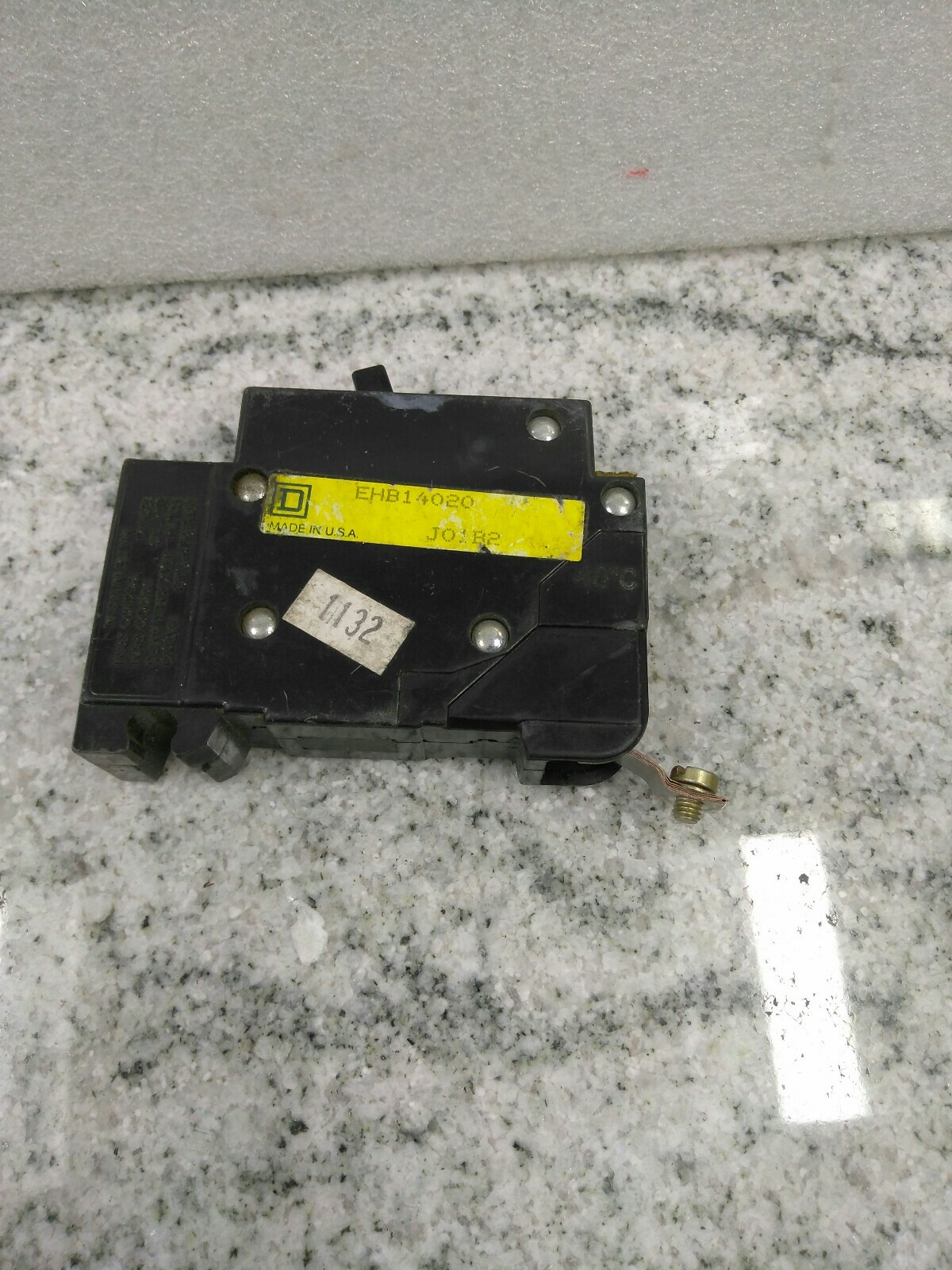 Square D EHB14020 20A 1 pole 277VAC BOLT-ON TYPE EHB4 Breaker(38D3UP | eBay