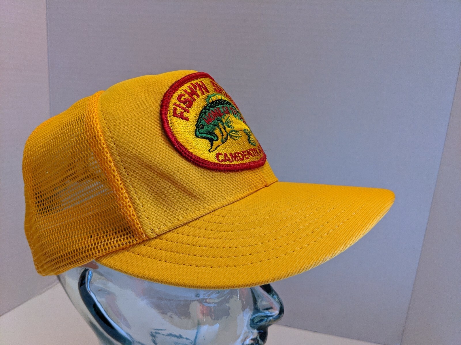 Vintage Fish'N Shack Embroidered Fish Logo Patch Snap… - Gem