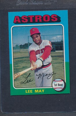 1975 Topps #025 Lee May Astros NM/MT *309 | eBay