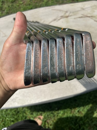 RATE Vintage Macgregor Iron Set (2-9) Rec M85T Tourney Colokrom. 1950’s ...