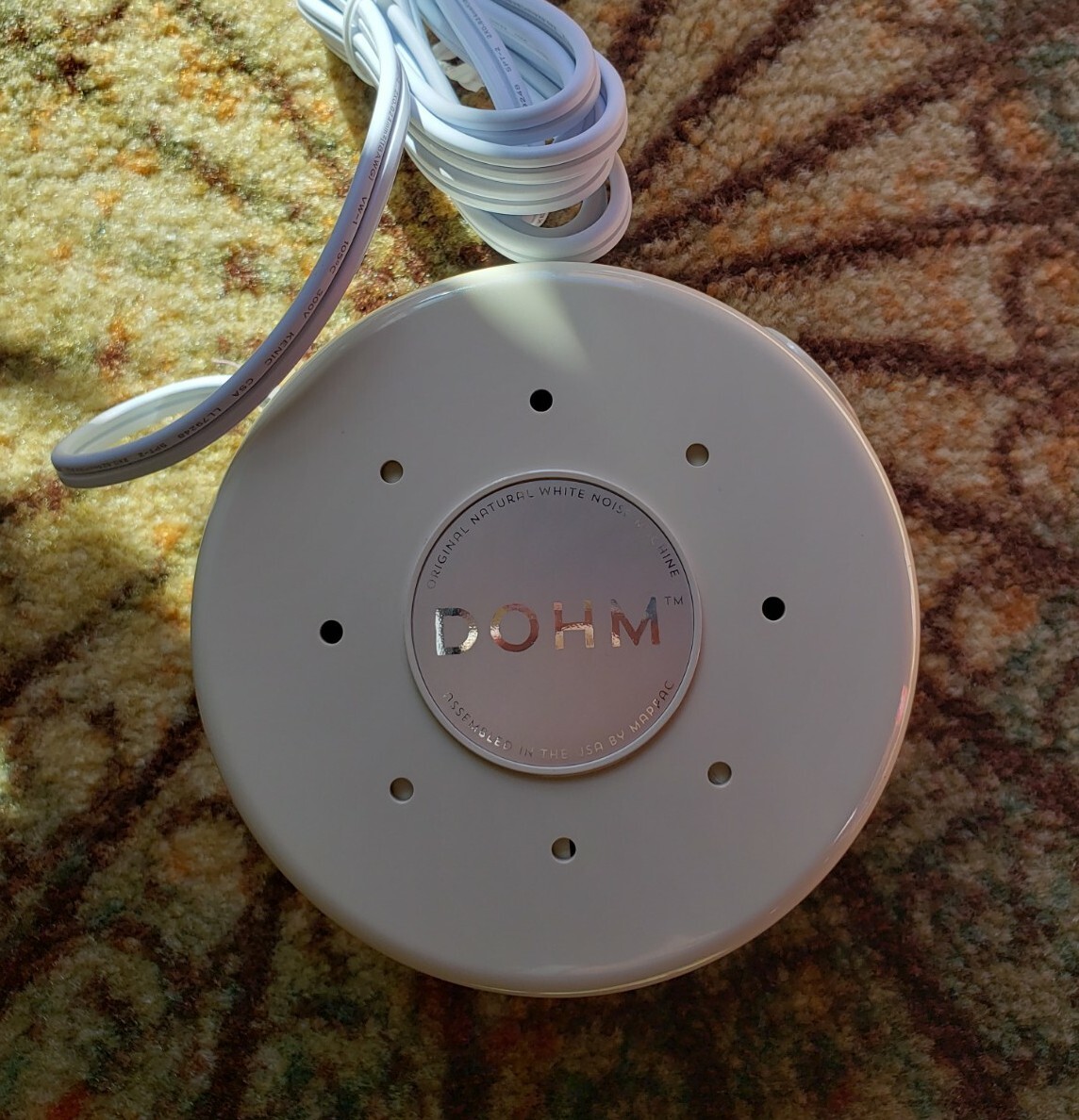 ⚡️Marpac Dohm Classic Natural White Noise Machine Serious Sleep Sound ...