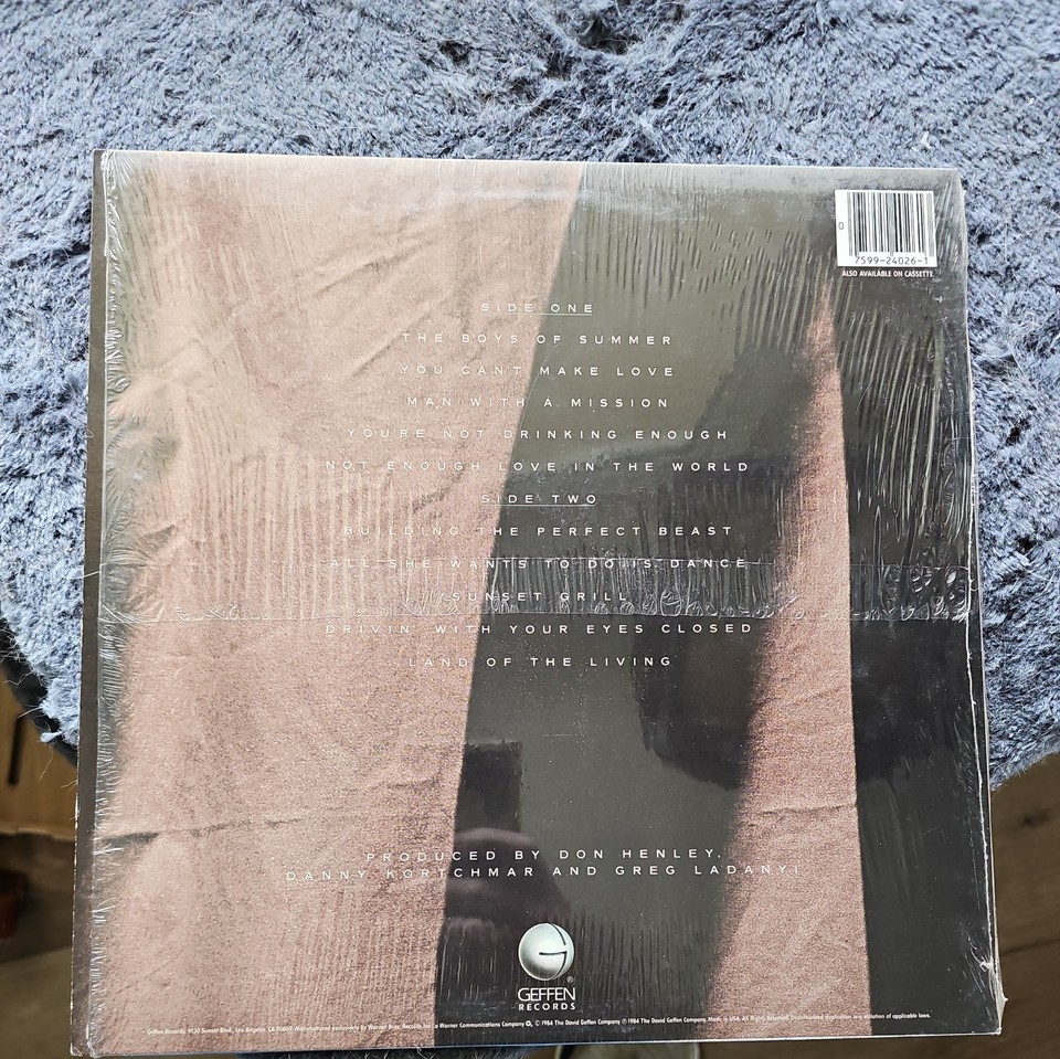 Don Henley Building the Perfect Beast Vinyl LP 1984 Geffen Records | eBay