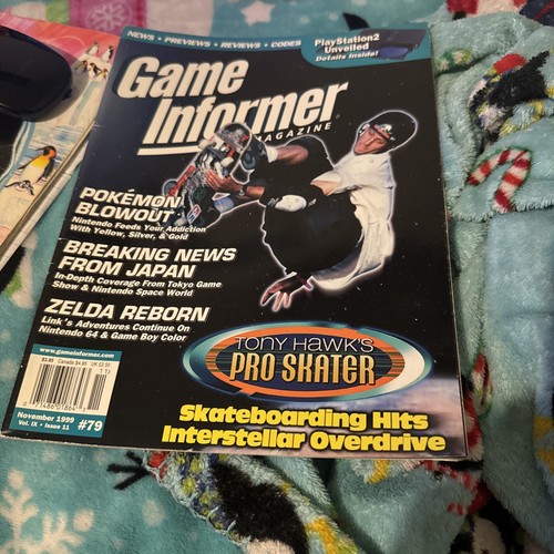 Game Informer Magazine November 1999, Vol. IX, Issue 11, #79 Tony Hawk ...