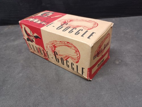 Vintage Paulson Clear Lens Plastic Bubble Goggle Goggles Eye Protectors ...