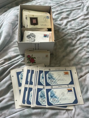 US FDC COLLECTION FIRST DAY COVER LOT OF 500+ First day issues ...