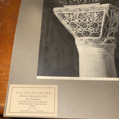 VTG Basilica of San Vitale Ravenna Animals Adoring Cross Italian ...