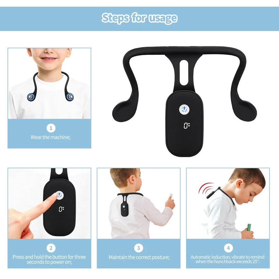 Smart Posture Corrector Device Posture Training Realtime Scientific ...
