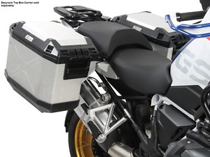BMW R1250GS PANNIERS HEPCO AND BECKER SILVER "CUT OUT" PANNIER SET ...
