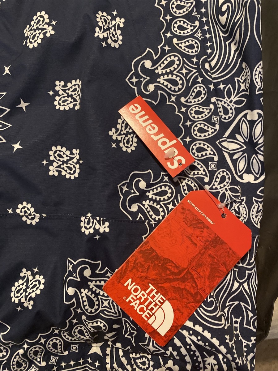 Supreme North Face Tnf Bandana Paisley Brand New Medium 2014 Supreme North Face Tnf Bandana Paisley Brand New Medium 2014
