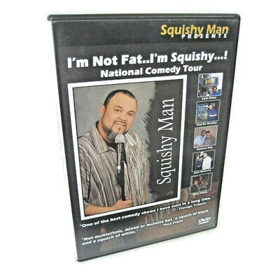 Squishy Man Signed Kevin Barber I'm Not Fat I'm Squishy Comedy Tour DVD ...