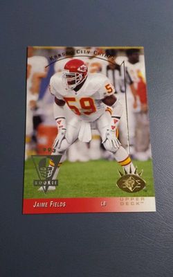 JAIME FIELDS 1993 UPPER DECK SP RC ROOKIE CARD # 121 A5732 | eBay