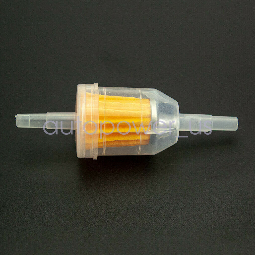10 Universal Motor Inline Gas Oil Fuel Filter Small Engine For 1/4'' 6 ...