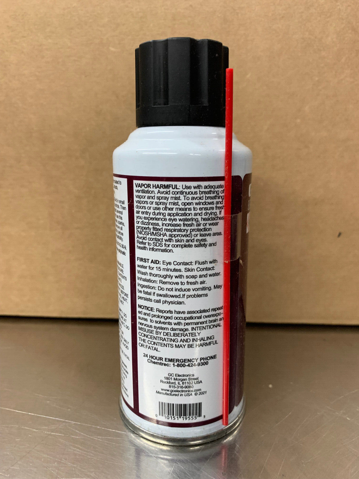 DEOXID Contact Cleaner/Deoxit-izer Spray, 4oz Aerosol, DE-OX-ID ships ...