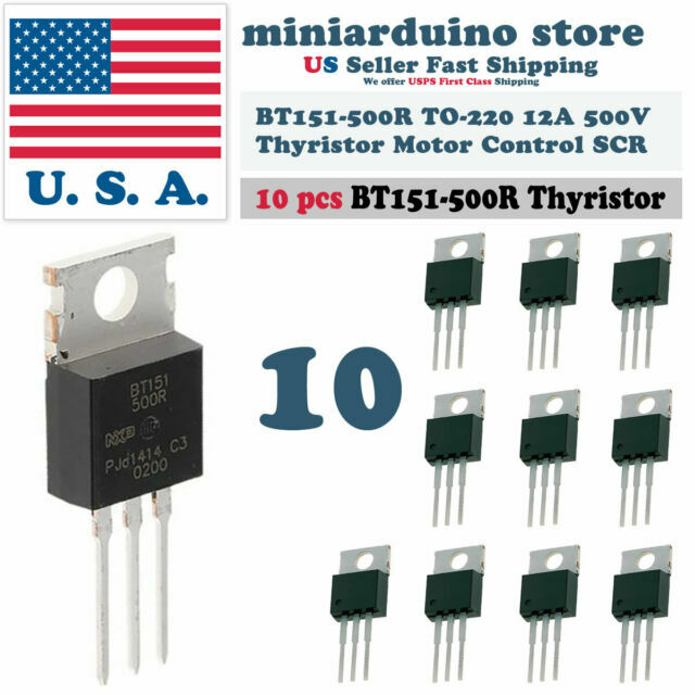 50pcs Thyristor SCR Bt151 Bt151-500r To-220 NXP for sale online | eBay