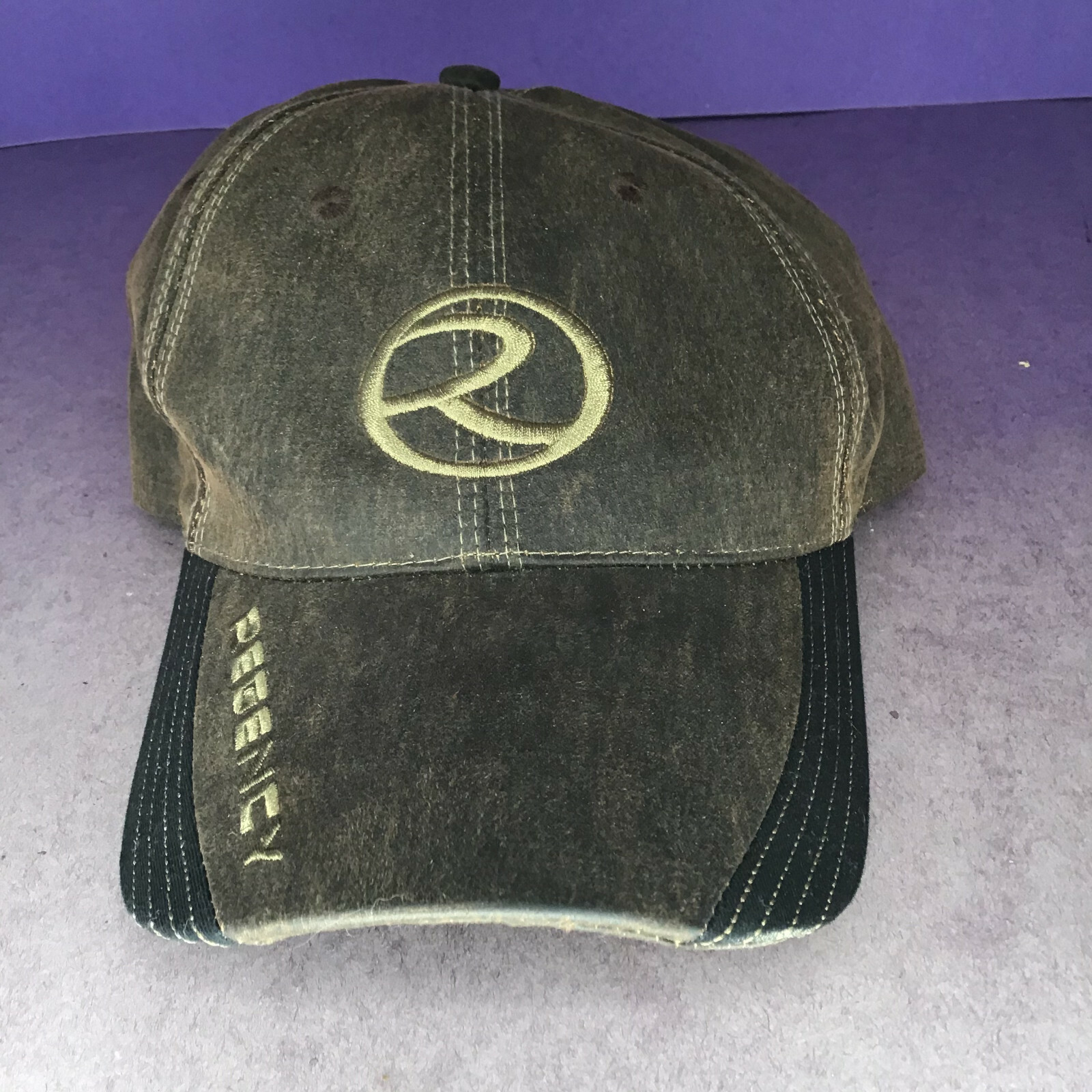 Regency Tracker Boats Hat Cap Brown Adjustable Strapb… - Gem