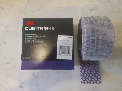 3M Cubitron II Net Sheet Roll 34565, 220+, 70 mm x 10 m, MMM-34565 | eBay