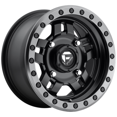 16 Inch Matte Black Gray Wheels Rims FITS: Hummer H3 6 Lug 16x8" Fuel ...