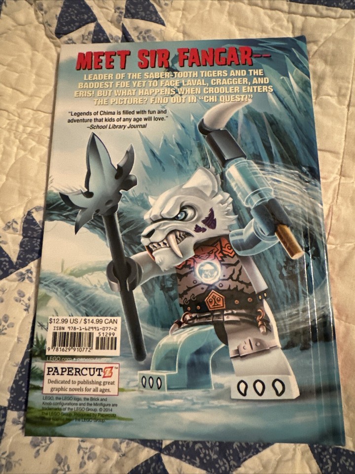 Lego Legends of Chima Book 3: Chi Quest by Yannick Grotholt 2014 HC ...