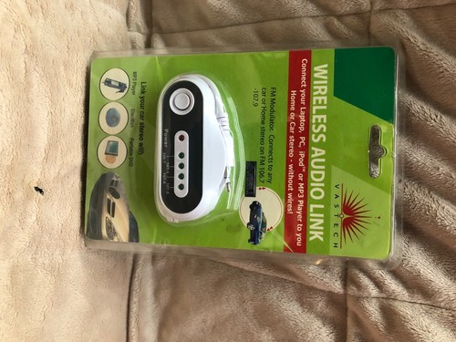 WIRELESS AUDIO LINK - Connect Laptop PC ipod or MP3 Player FM Modulator ...