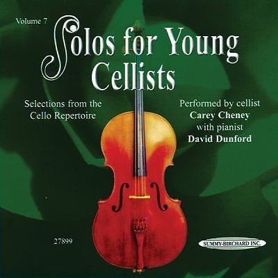 Solos for Young Cellists Ser.: Solos for Young Cellists, Vol 7 ...