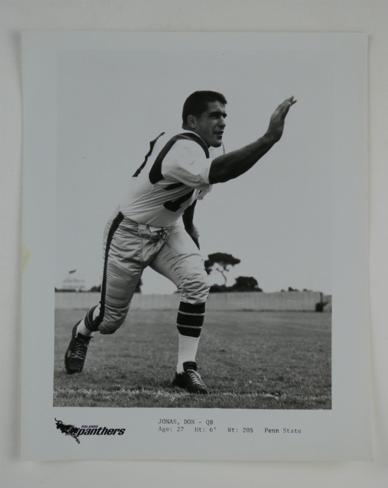 Don Jonas B&W 8x10 Press Photo Orlando Panthers Vintage Type 1 | eBay