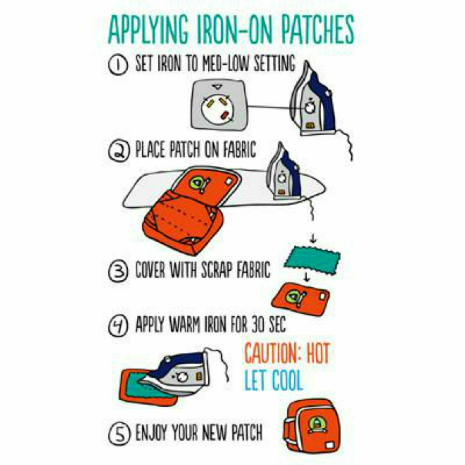 OLD SCHOOL PATCH Embroidered Iron-On Decorative DIY Applique Biker ...